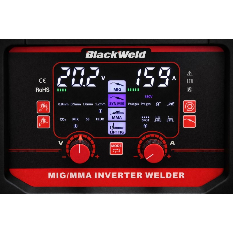 Soldadora Multiproceso BLACKWELD MONSTER MT250MIG / 250AMP / 220 Volt ...
